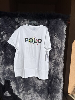 White Polo Ralph Lauren TShirt | Adult XXL | RN 41381/CA56658 | eBay
