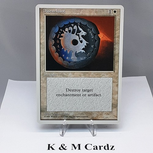MTG - 4th Edition - Disenchant - Common - Lightly Played | eBay