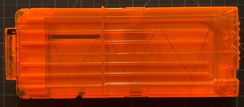 Nerf N Strike Elite 12 Round Magazine Ammo Dart Cartridge Clip Orange ...