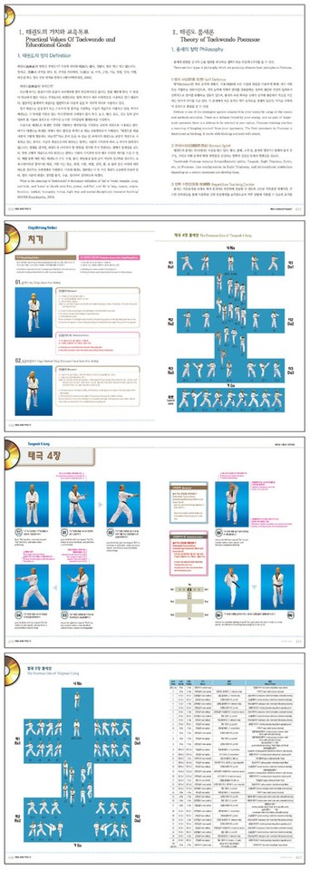 What is Taekwondo Poomsae? Tutorial Book (+ DVD) / Kukkiwon, No English ...