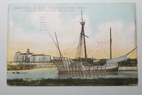 Jackson Park La Rabida Spanish Caravel Ship South Side Chicago Illinois ...