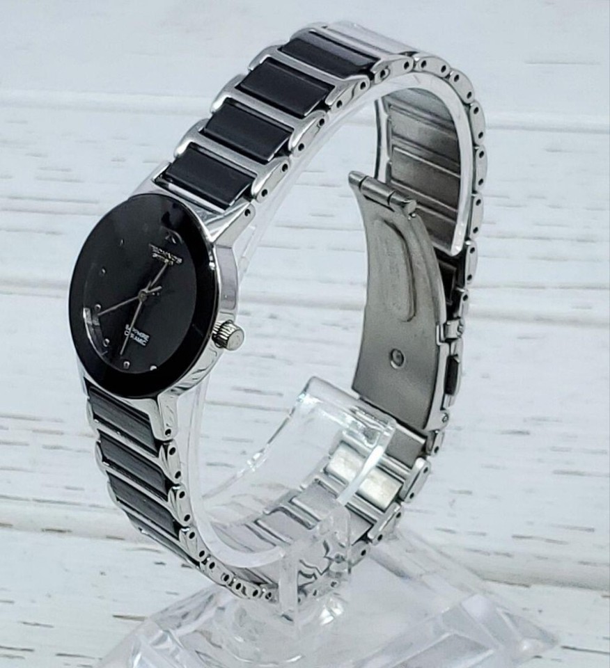 TECHNOS TECHNOS Ceramic Black Ladies Watch TBL726 | eBay