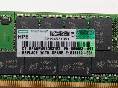 Kingston 32GB 2Rx4 DDR4 ECC RDIMM Memory 32 HPE 809083-091 | eBay