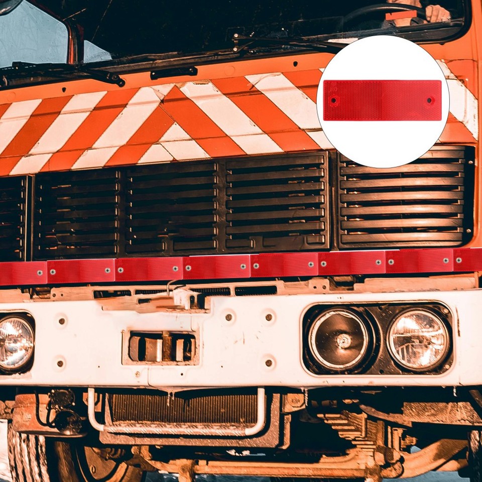 10pcs Reflective Sticker Adhesive Reflective Decal Stick On Plate ...