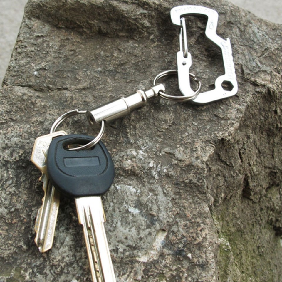 5Pcs Iron Double Detachable Keychain Removable Double Keychains ...