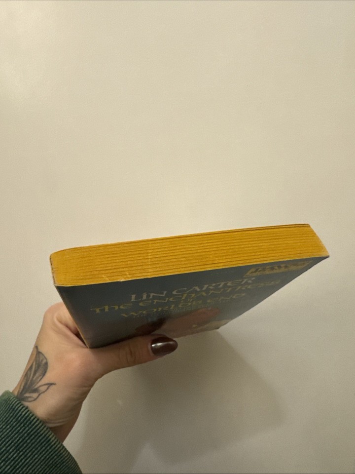 Lin Carter The Enchantress Of Worlds End Gondwane Saga 2nd book fantasy ...