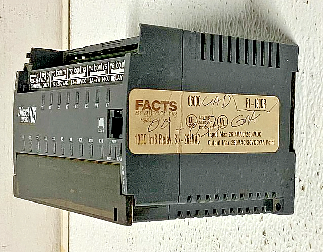 Facts Engineering F1-130DR Direct Logic 105 Micro PLC Module 10DC ln/8 ...