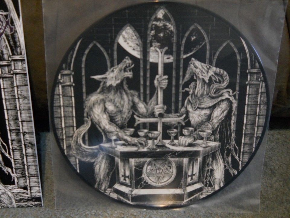Archgoat Satanic Warmaster LP 2015 Lim 222 NM Lux Satanae Blasphemy ...