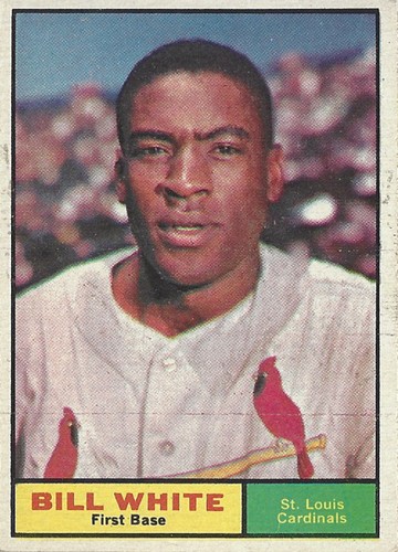 1961 Topps Baseball Bill White St. Louis Cardinals #232 | eBay