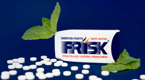 Frisk Pastilles ultra fraîches menthe forte sans sucres .La boite de 5 ...
