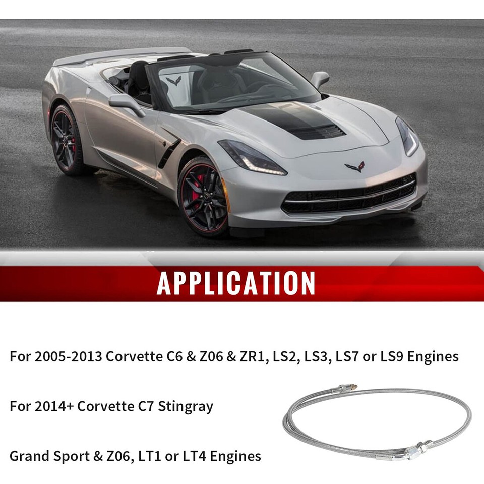 Remote Clutch Speed Bleeder Line for 2005-2013 Corvette C6 Z06 LS2 ...