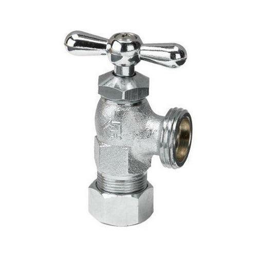 B&K Compression Washing Machine Valve, Chrome Plated Brass, .5 x .75-In ...