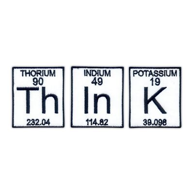 Th In K - Think Patch/Badge Embroidered | eBay