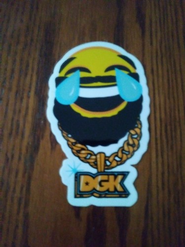 DGK SKATEBOARDS DIRTY GHETTO KID VINTAGE THE HAPPY EMOJI LOGO ...