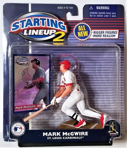2001 Starting Lineup 2 Mark McGwire St Louis Cardinals SLU Hasbro ...