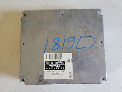 2001 Lexus ES300 3.0L 89661-0W151 Engine Control Module Computer ECM ...