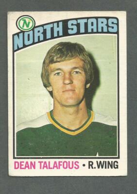 1976-77 OPC O-Pee-Chee Hockey Dean Talafous #103 Minnesota North Stars ...