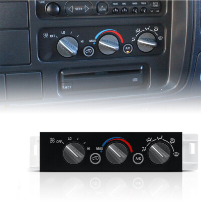 AC Heater Control Panel Switch For 96-00 Chevy GMC C K 1500 2500 3500 ...