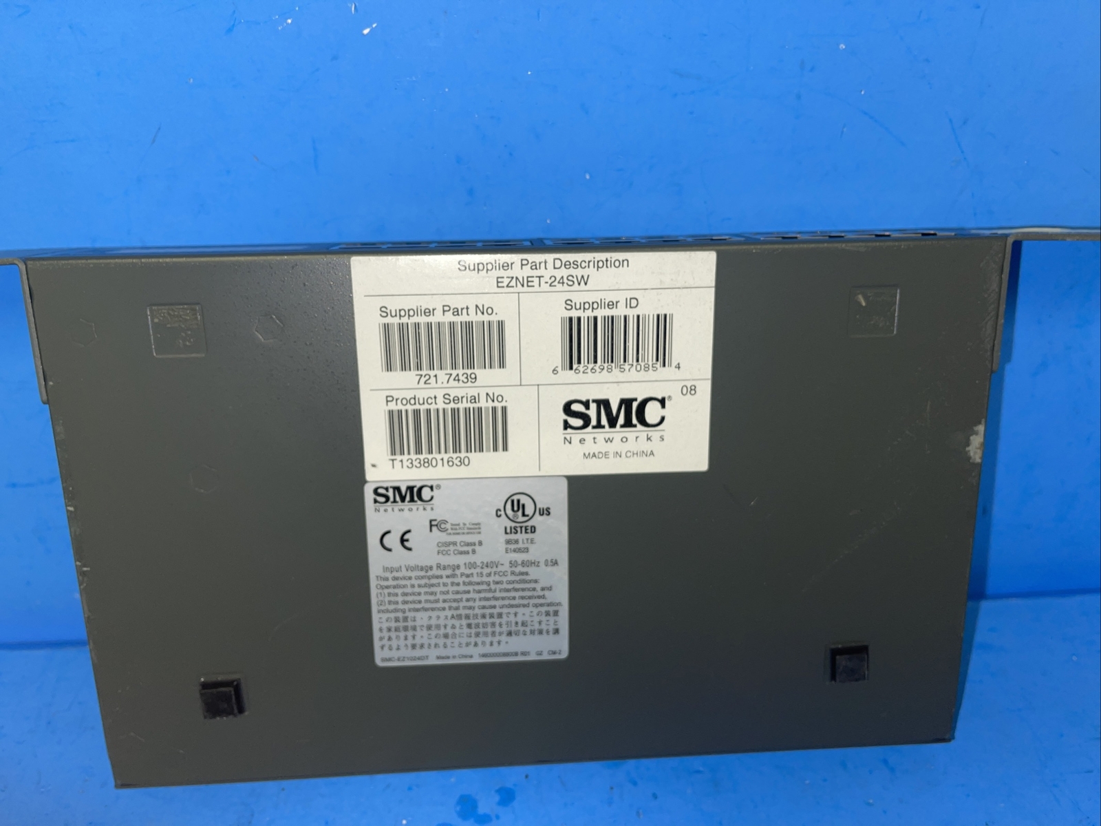 SMC EZ SWITCH 10/100 1024DT 24 PORT ETHERNET SWITCH | eBay