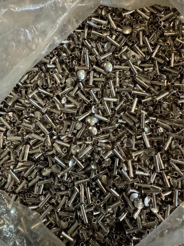 NEW Military Spec Semi-Tubular Rivets - STEEL ALUMINUM BLACK STAINLESS ...