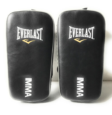 Everlast Training Impact Blocker MMA Muay Thai Pad, Black, 7517 | eBay