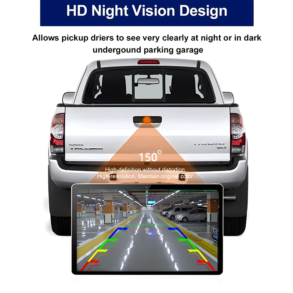 Tailgate Handle Rear View Reverse Camera For Ford Ranger Mazda BT50 12 ...