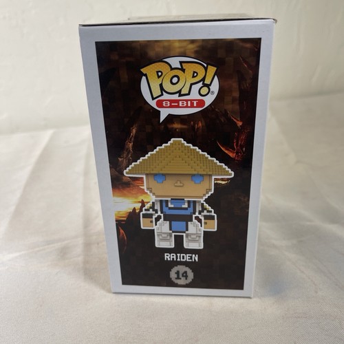 Funko Pop! 8-Bit: Mortal Kombat X - Raiden #14 Gamestop Exclusive | eBay