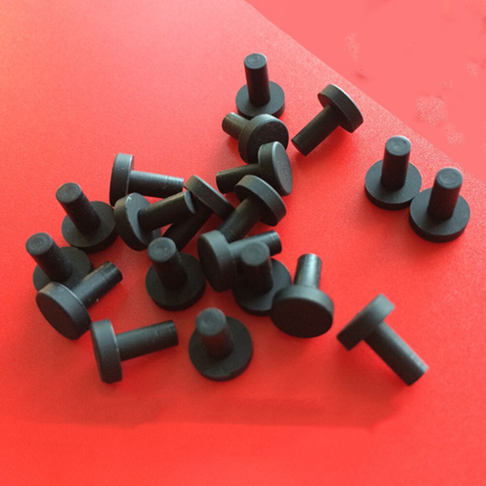 Solid Silicone Rubber Hole Plug T Type Seal Cap Furniture Dustproof ...
