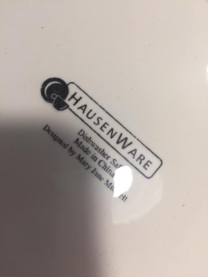 HausenWare Rare Wine Jug Pitcher & Triangle Cheese Plate ~ Mary-Jane ...