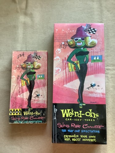 2 Hawk Classics Weird-Ohs Sling Rave Curvette Way Out Spectator Plastic ...