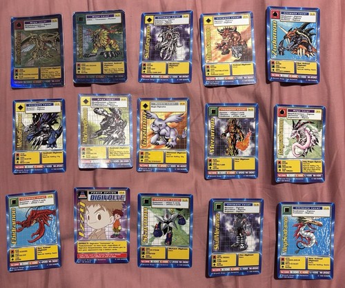Digimon Trading Cards 1999 Bandai Bundle Holos RARE | eBay