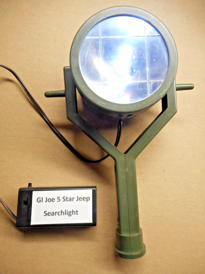 Vintage GI Joe - Five Star Jeep - Searchlight LED Illumination Kit | eBay