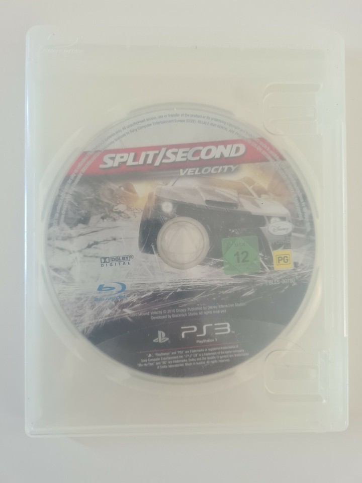 SPLIT SECOND VELOCITY SONY PLAYSTATION 3 USED GAME | eBay