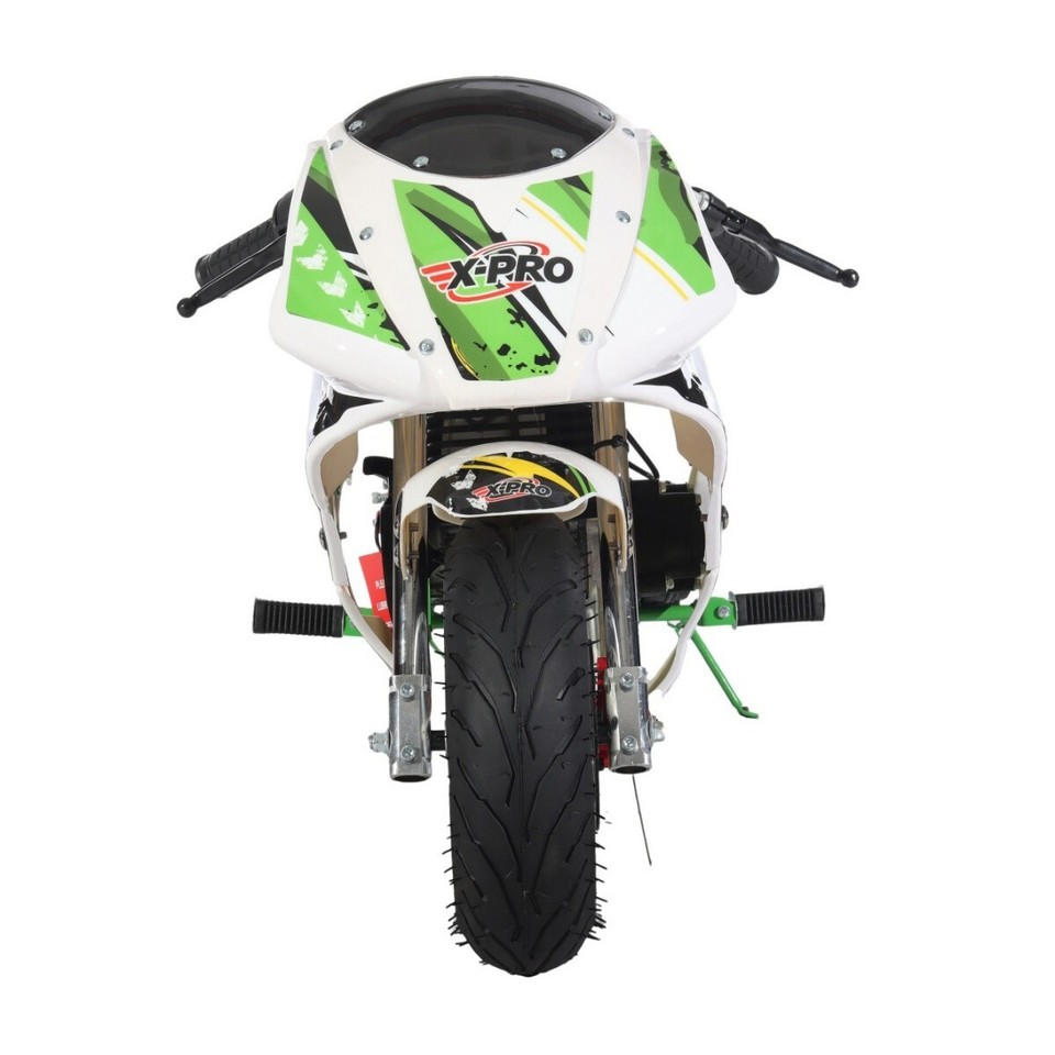 X-PRO 40cc Pocket Bike Gas Powered 4 Stroke Kids Mini Bike Off Road ...
