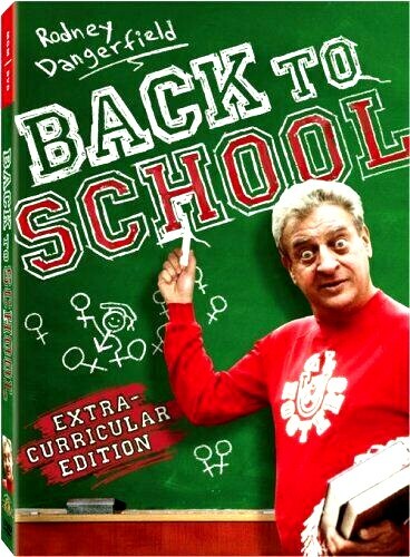 NEW Back to School DVD 1986 MOVIE Rodney Dangerfield Sally Kellerman ...