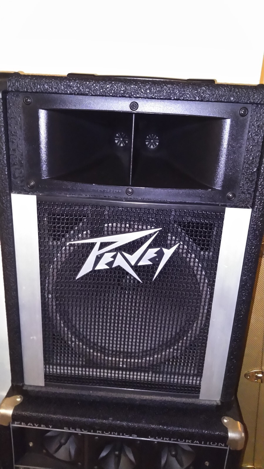 REMARKABLE CONDITION!! 88 89 PEAVEY Vintage PA SPEAKERs HIGH FREQUENCY ...