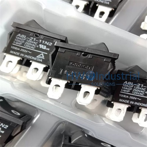 5/Piece New OMRON A8L-21-11N2 Ship Type Switch 10A 250V 4-pin 2-speed ...