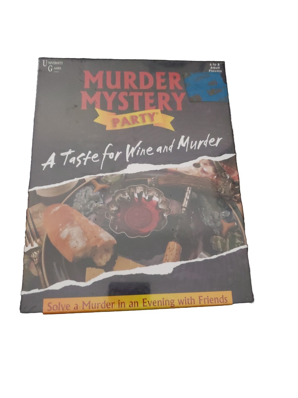 Murder Mystery Dinner Party Game A Taste for Wine and Murder Brand New ...