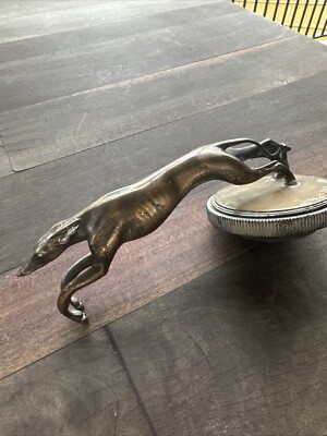 1934 Lincoln Greyhound Radiator Cap Hood Ornament Old Car Hot Rod ...