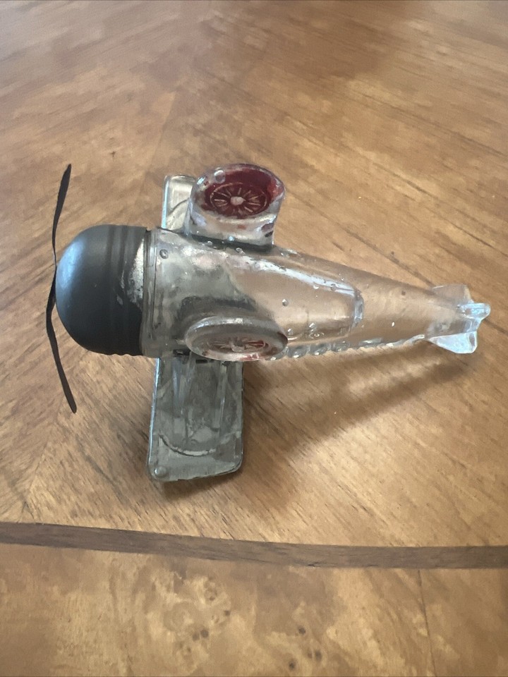 Spirit Of Goodwill Glass Candy Plane Metal Accents Lindbergh | eBay