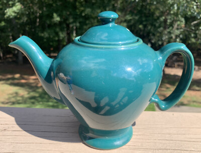 Vintage Tea Pot McCormick Baltimore MD Green Teapot 7” Tall | eBay