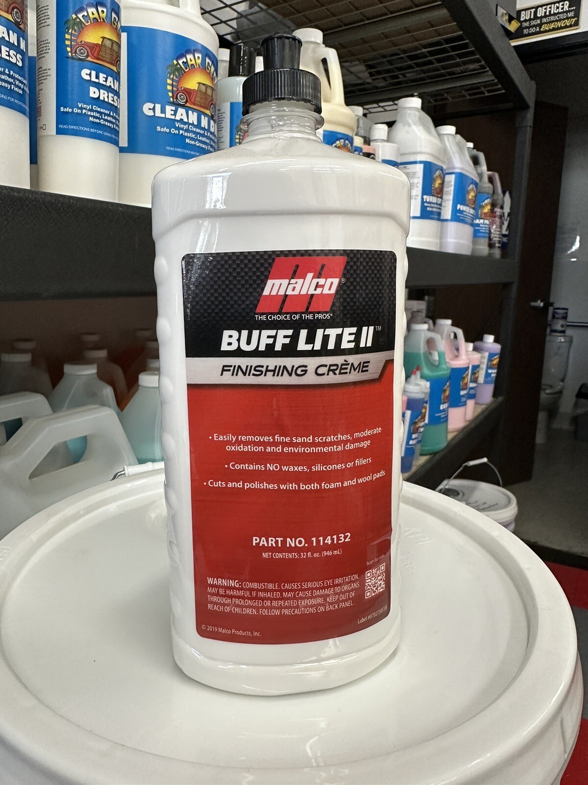 Malco Buff Lite II 32oz Finishing Creme NEW | eBay