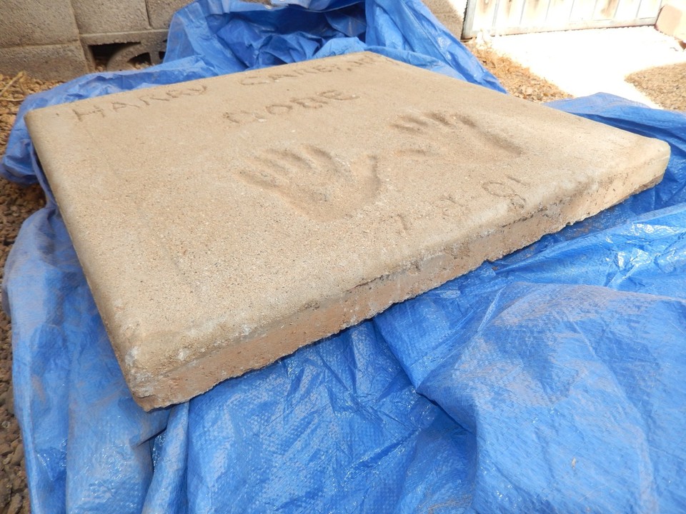 1 of 1 RARE Harry Carey Jr. "Dobe" SIGNED/HAND PRINT Tombstone AZ ...