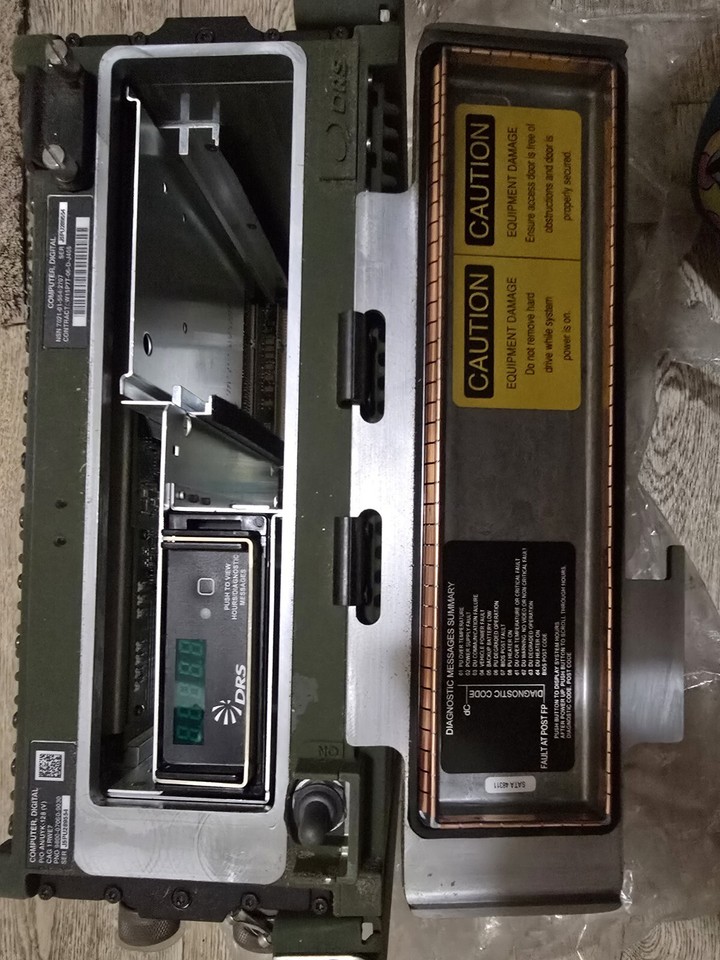 Humvee /O AN/UYK-128 (V) DRS Computer MILITARY NSN PN 9800-07060-9030 ...