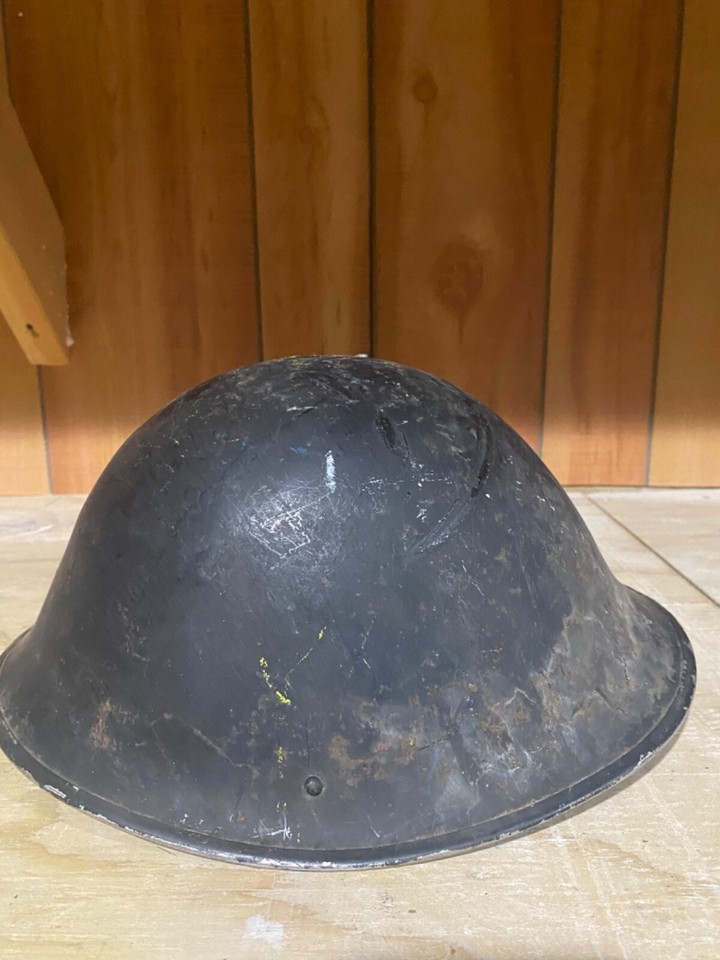 WW2 Mk3 British Canadian Turtle Military Steel Helmet | eBay