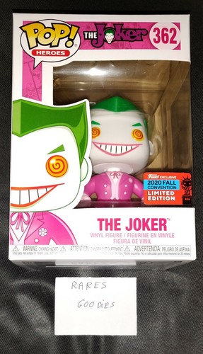 THE JOKER 362 Funko Pop NYCC 2020 Breast Cancer Research Foundation DC ...