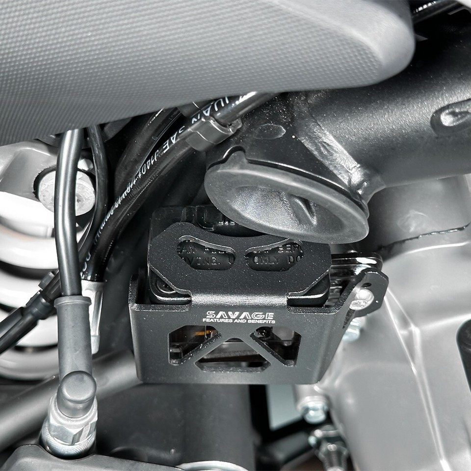 Rear Brake Master Cylinder Fluid Reservoir Cover Guard For CF MOTO 450 ...