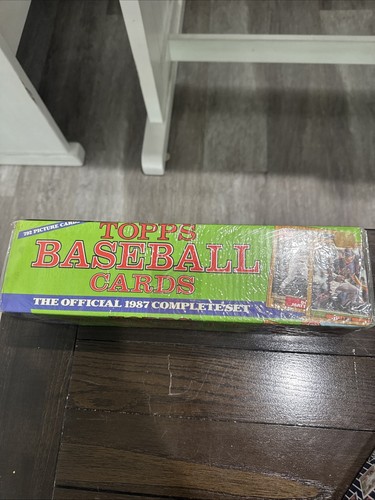 1987 Topps Baseball Card Set Official Complete 792 Card Collection | eBay
