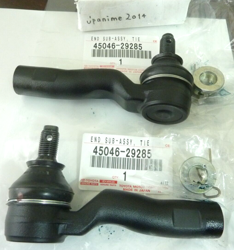 Toyota Genuine END SUB-ASSY TIE ROD LH RH Set 45046-29285×2 | eBay