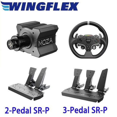 MOZA R9 V3 9Nm Direct Drive Wheel Base + 11" ESX Racing Wheel + 2/3 ...